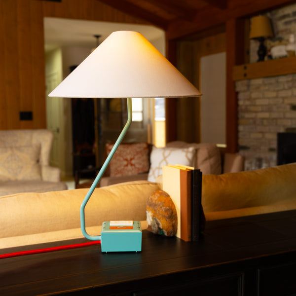 EUGENE FADE Smart USBC/DUAL USBC 36W PD Surge Protected Table Lamp Min ...