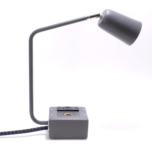 JAX FADE Smart USBC/DUAL USBC 36W PD Surge Protected Task Lamp Fog ...